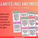 Early Learning AUSLAN Emotions and Feelings Flashcards for Non-verbal ...