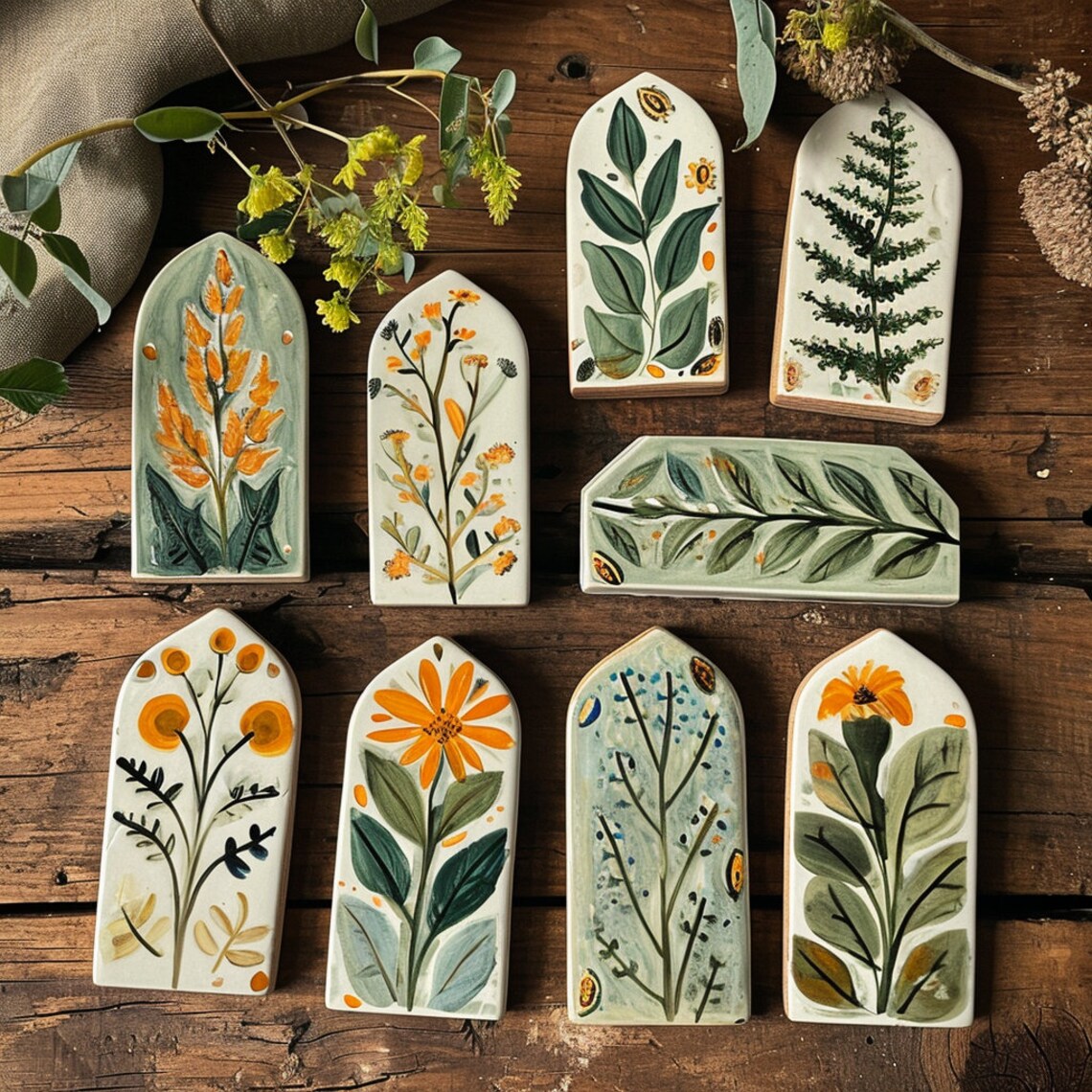Handcrafted Ceramic Plant Tags - Etsy