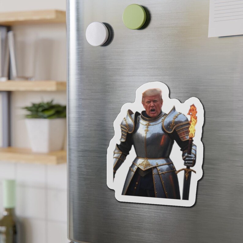The Ultimate Donald Trump Knight Magnet, Donald Trump Magnet, Trump ...