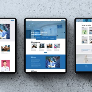 Doctor Squarespace Website Template: Professional Design for Healthcare ...
