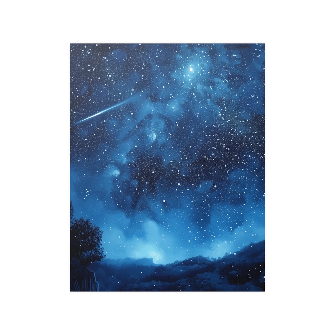 Shooting Stars Poster - Etsy