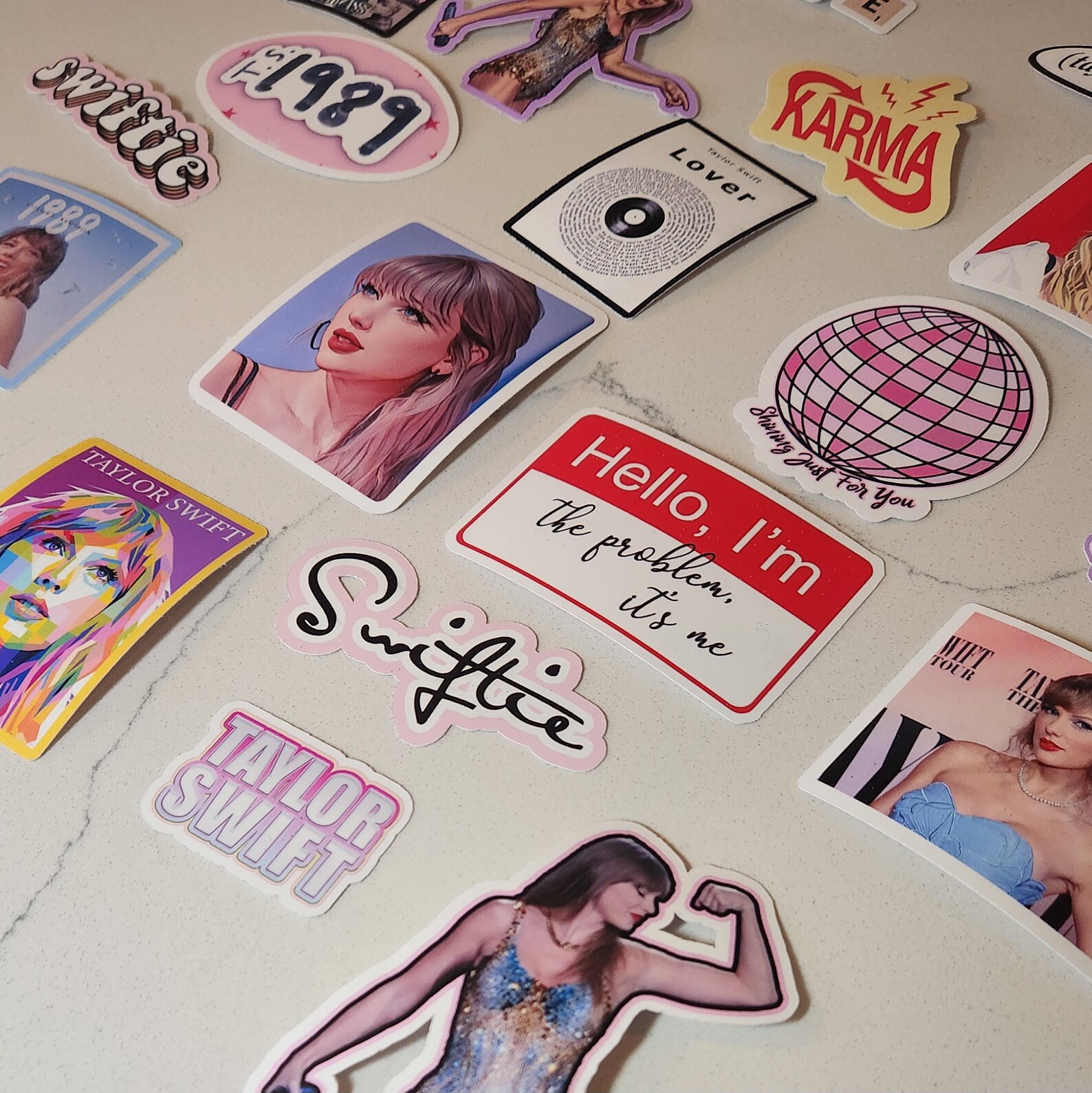 Taylor Swift Sticker Pack Swiftie Signature Decals - Etsy Canada