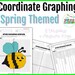 Spring Coordinate Graphing Math Worksheets Printable Digital Download ...