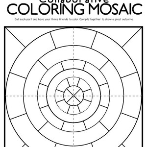Collaborative Mosaic Class Quilt Art Project End of Year Activity - Etsy
