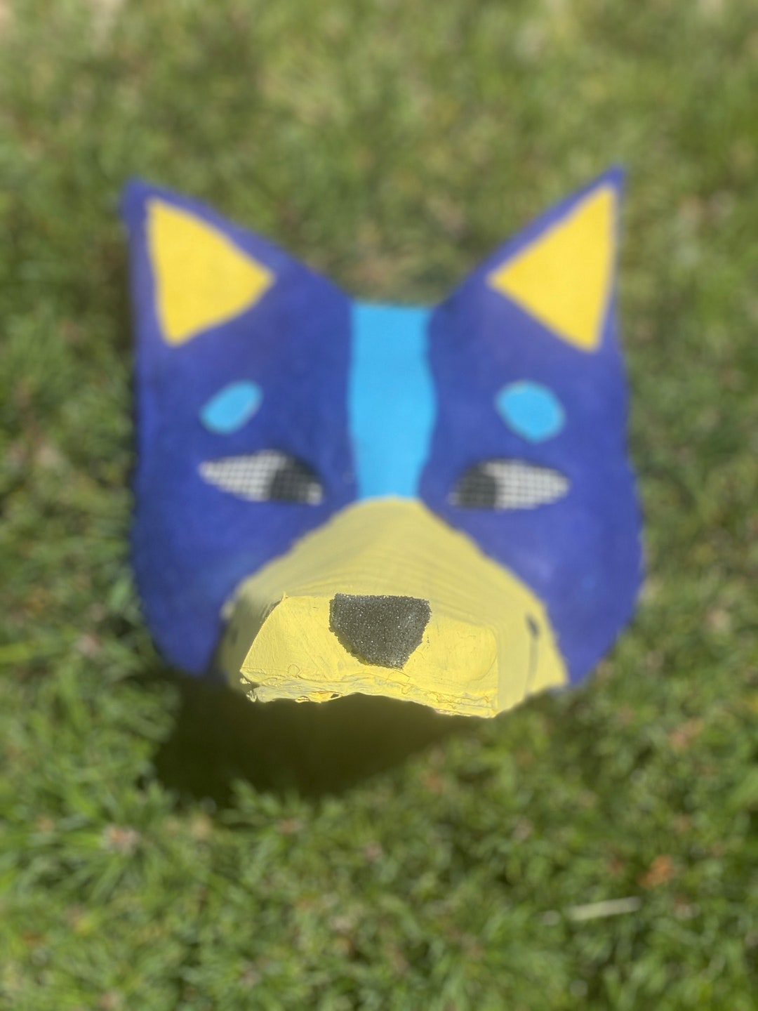Bluey Furry Cosplay Mask - Etsy