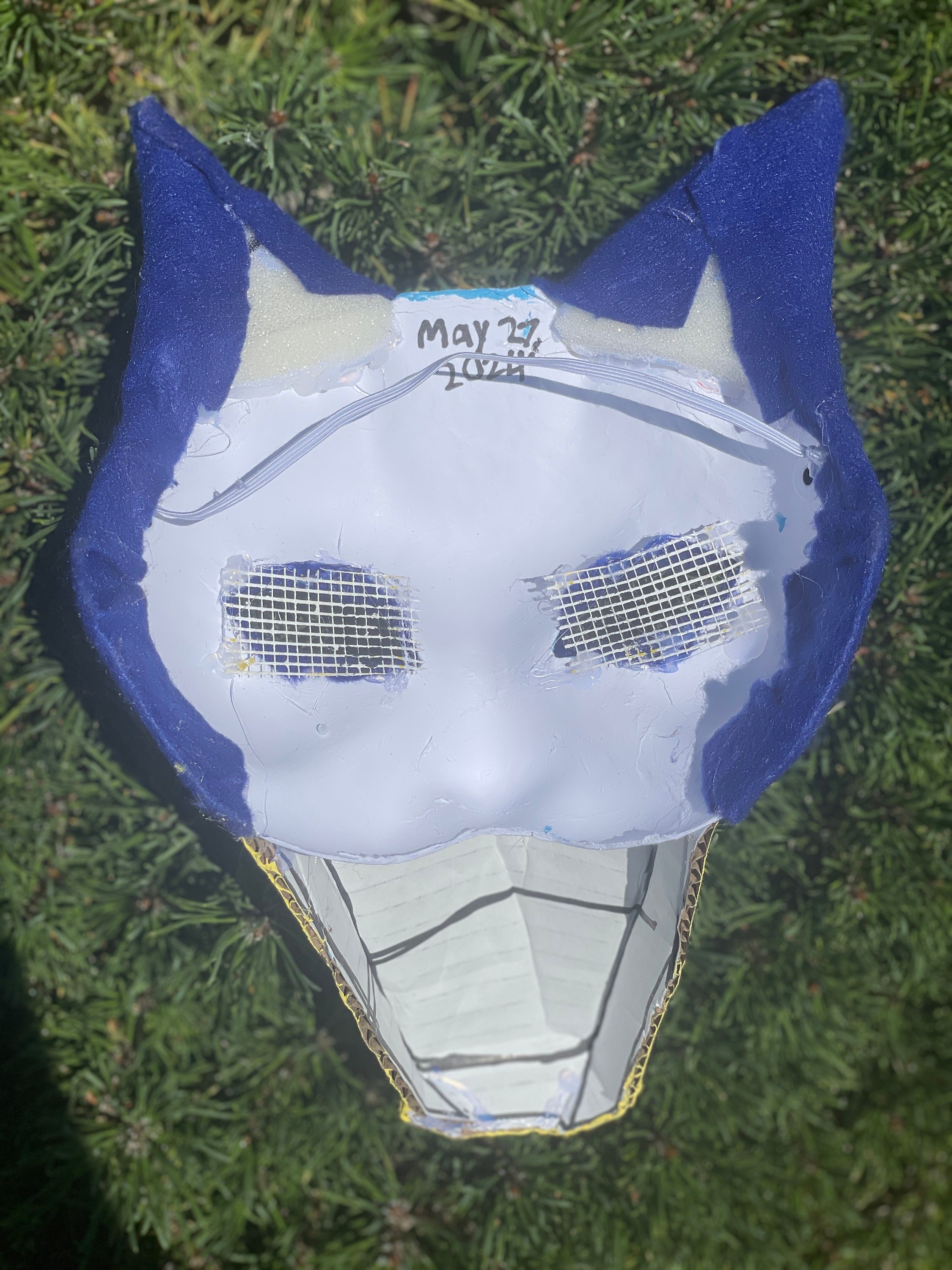 Bluey Furry Cosplay Mask - Etsy