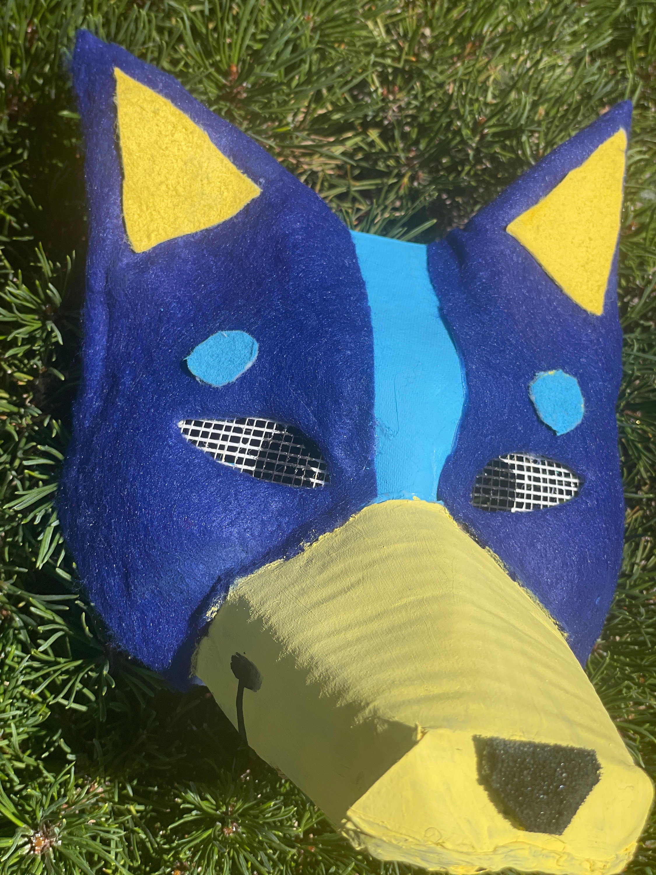 Bluey Furry Cosplay Mask - Etsy