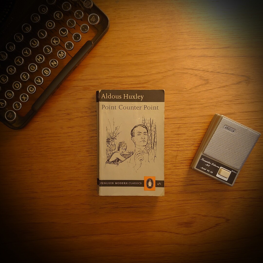 Point Counter Point Aldous Huxley Vintage Paperback Book 1961 - Etsy