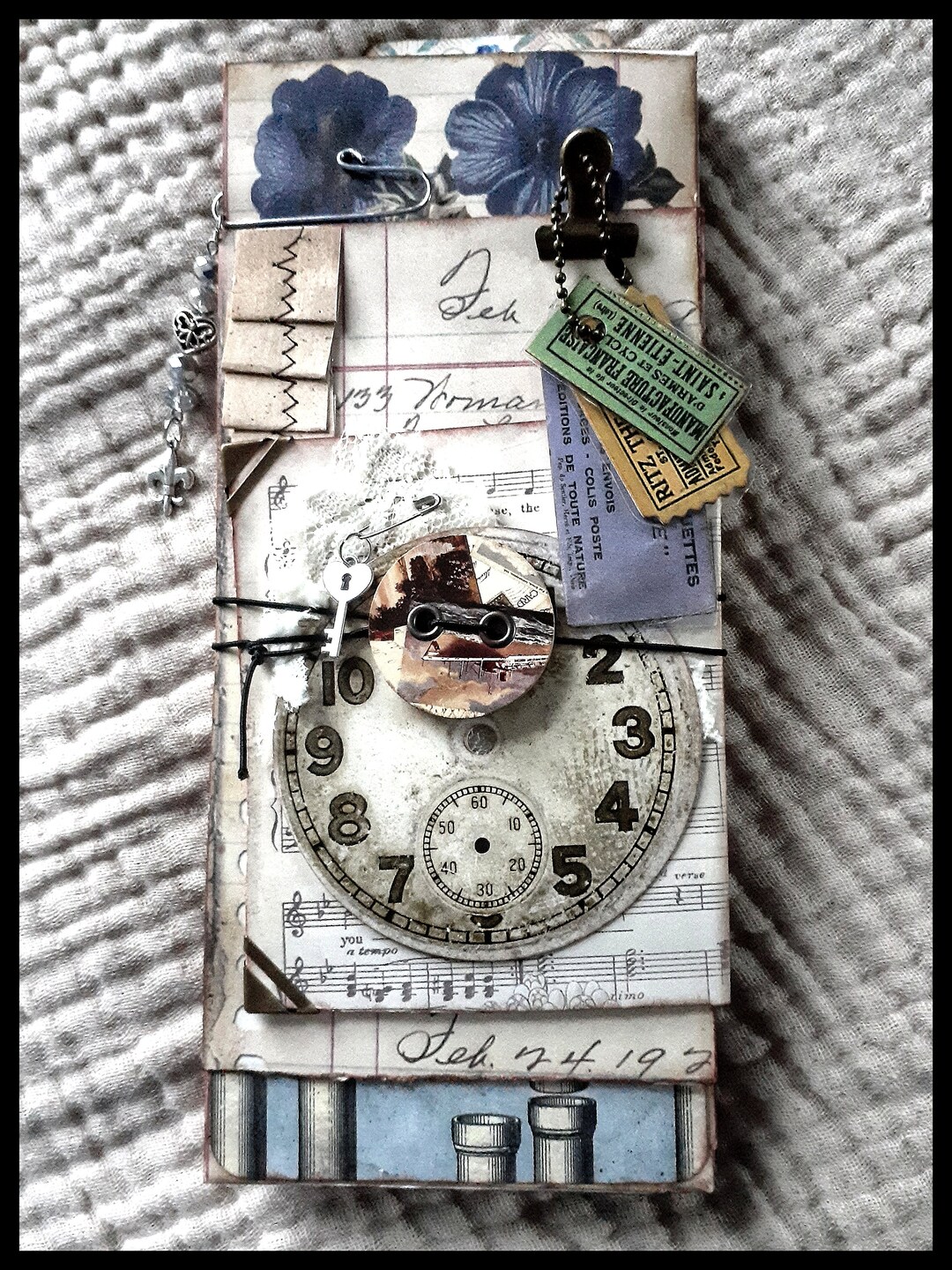 Flip Flop Junk Journal traveler Friendly - Etsy