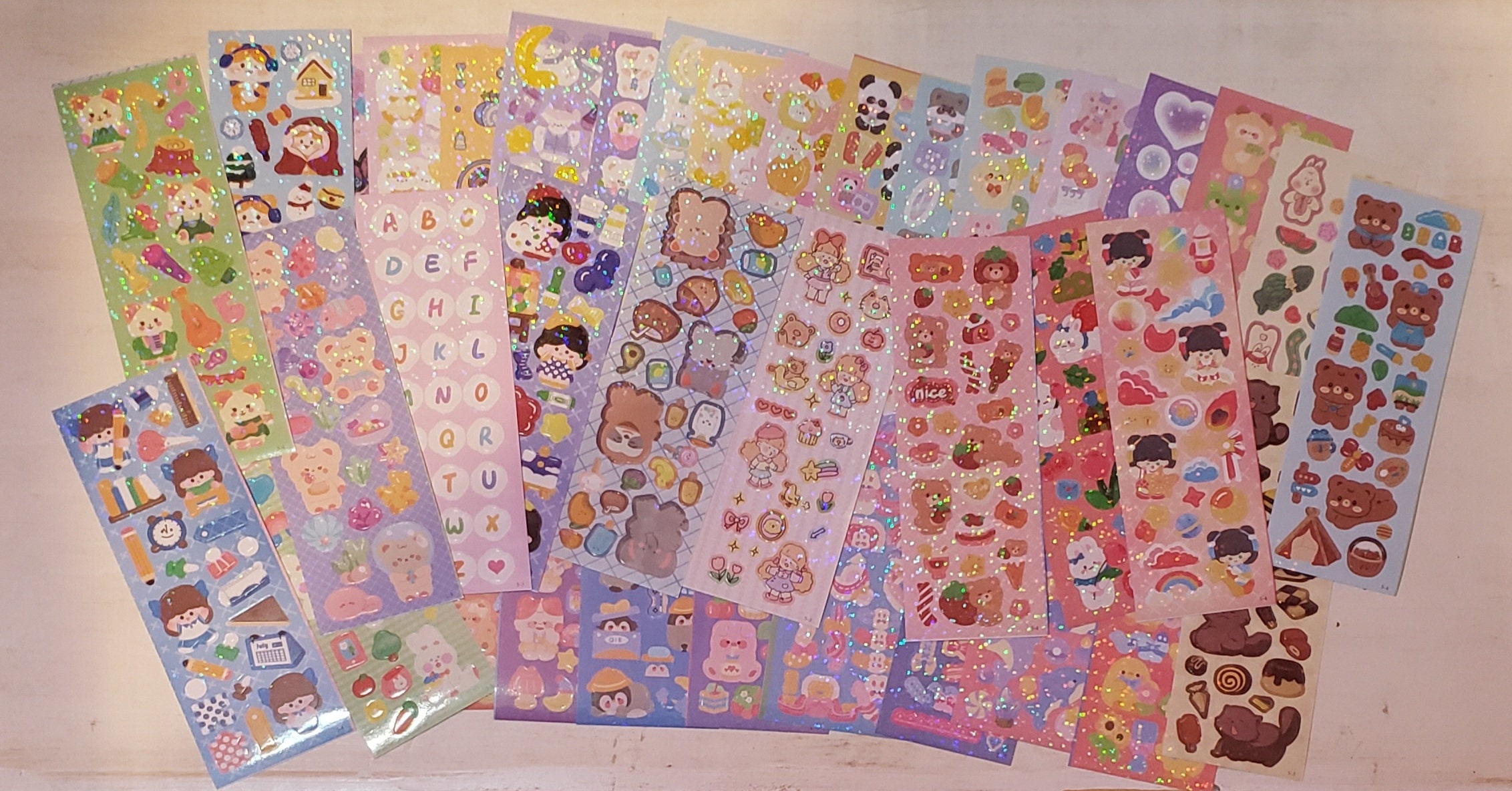 Cute Sticker Sheets | Good for Decorating | Kpop Polco Stickers - Etsy
