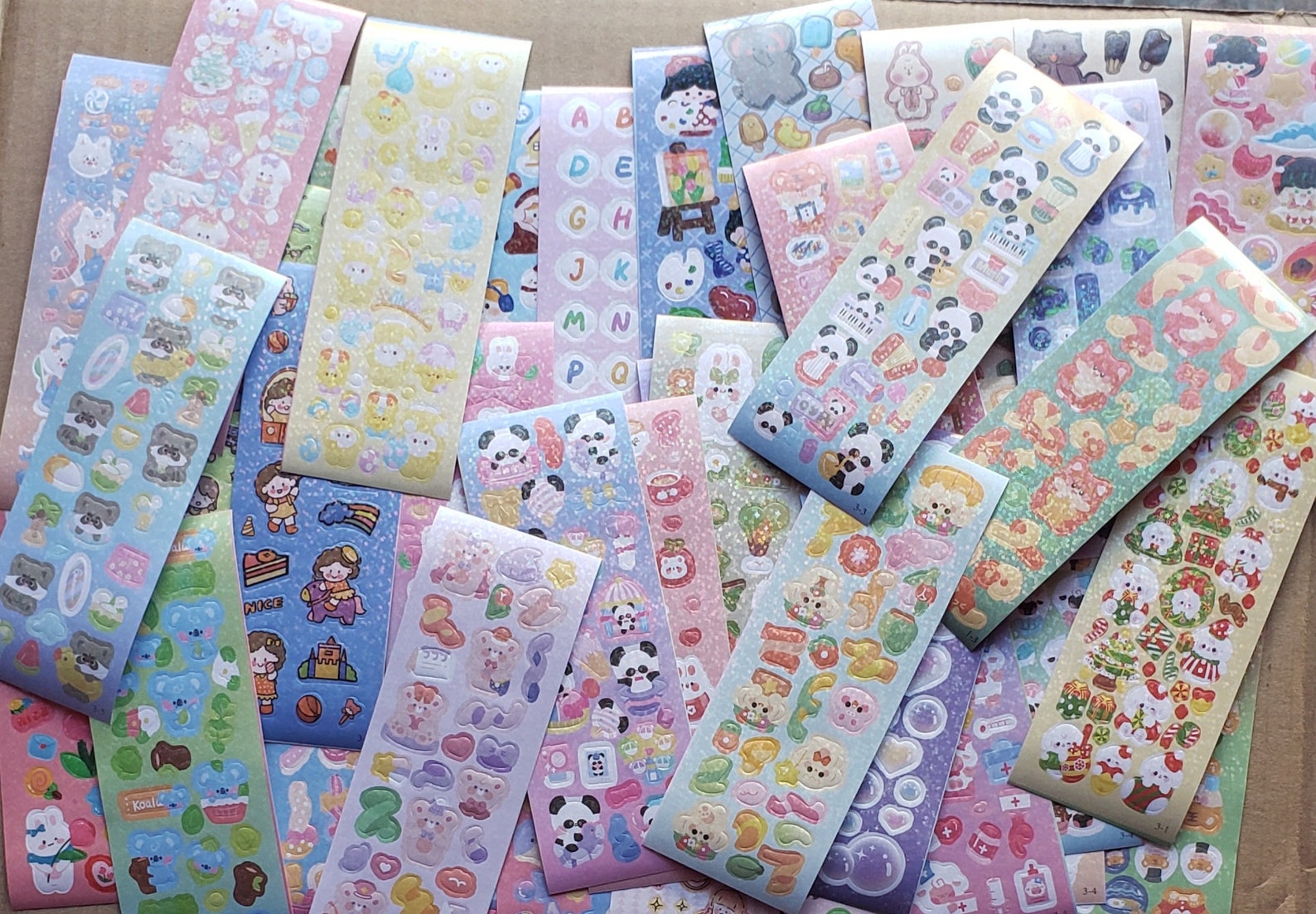 Cute Sticker Sheets | Good for Decorating | Kpop Polco Stickers - Etsy