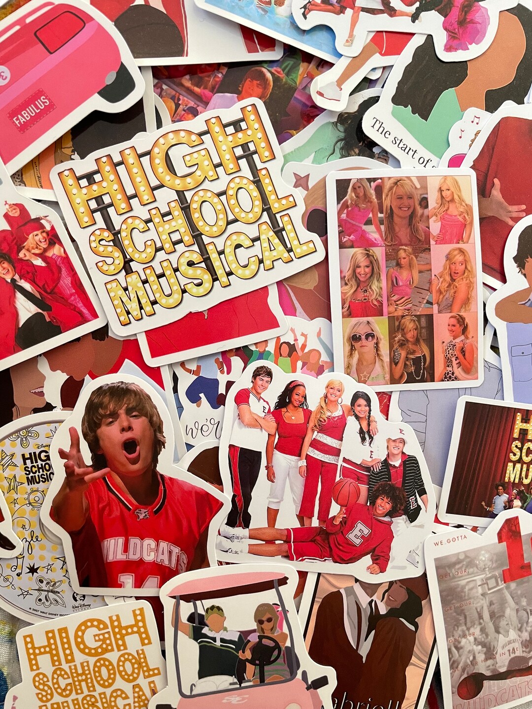 High School Musical Inspired Stickers Random Selection Set of 10 - Etsy