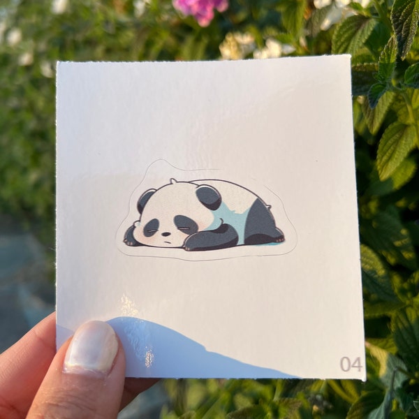 Panda Decal - Etsy