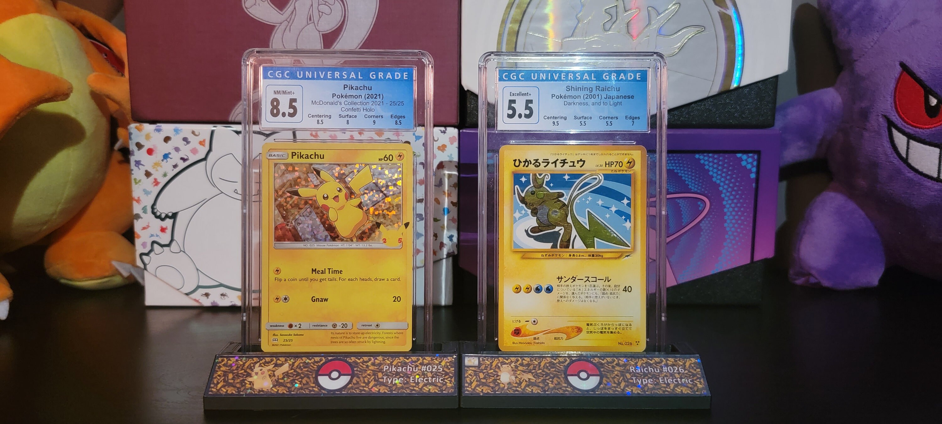 Pokemon Graded Card Display Stand PSA ,CGC, BGS - Etsy