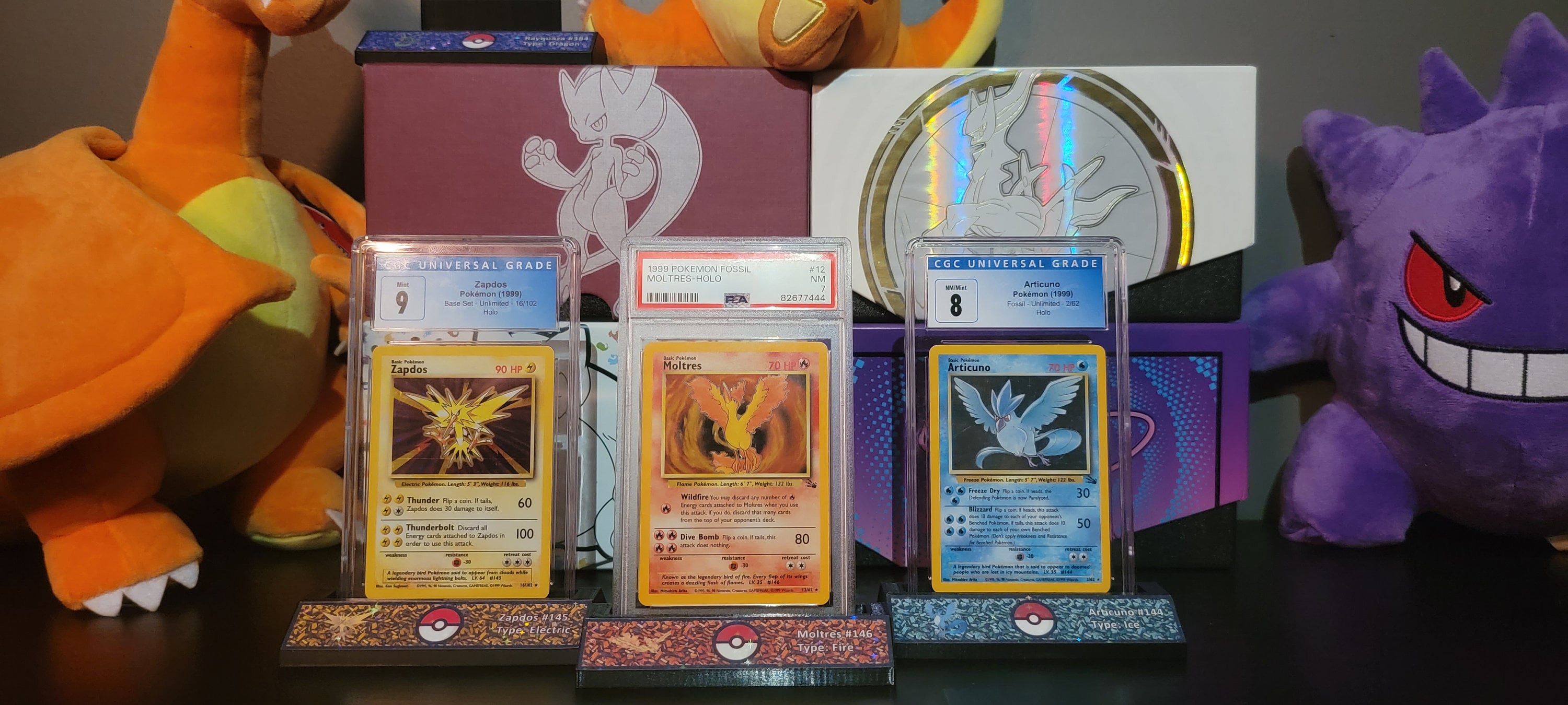 Pokemon Graded Card Display Stand PSA ,CGC, BGS - Etsy