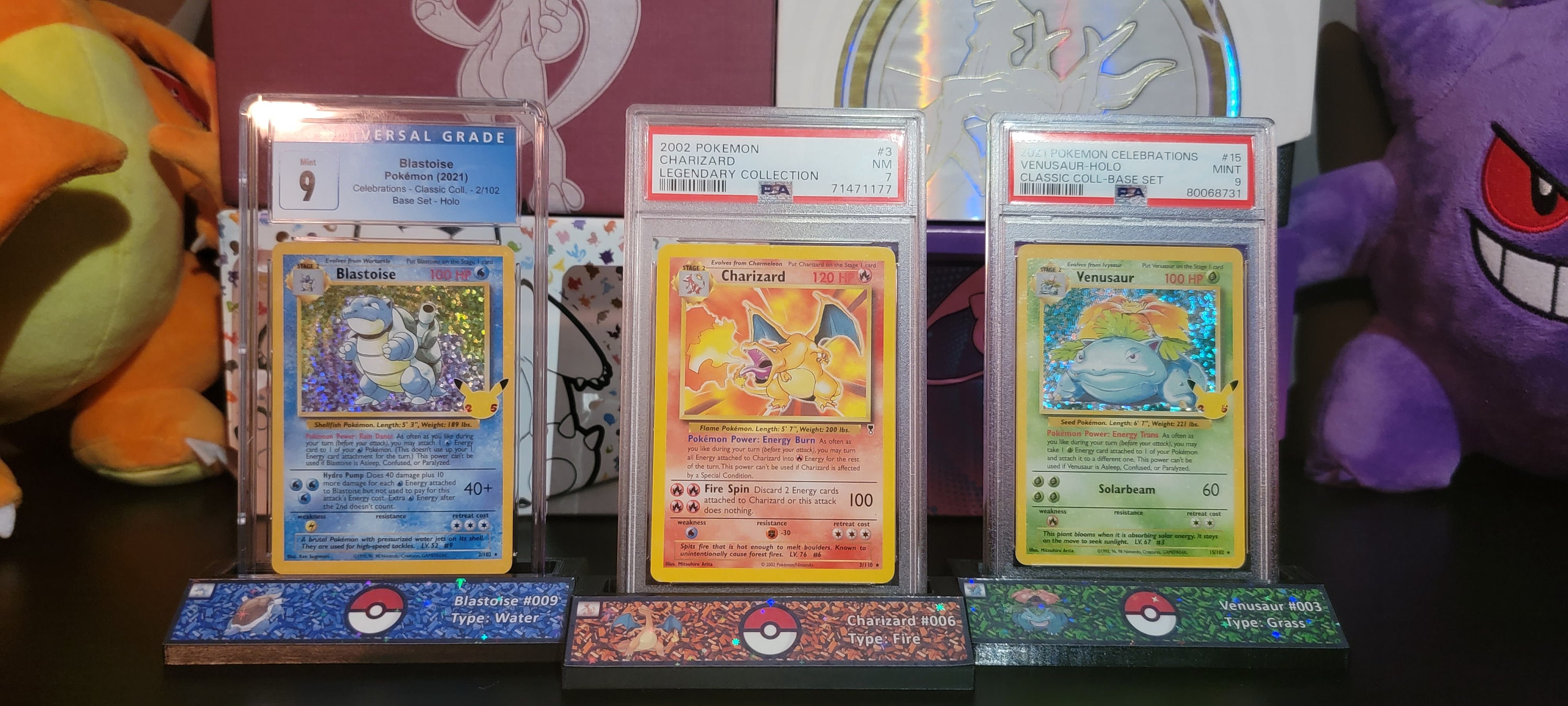 Pokemon Graded Card Display Stand PSA ,CGC, BGS - Etsy