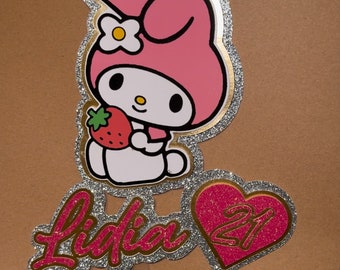 My Melody Cake Topper - Etsy