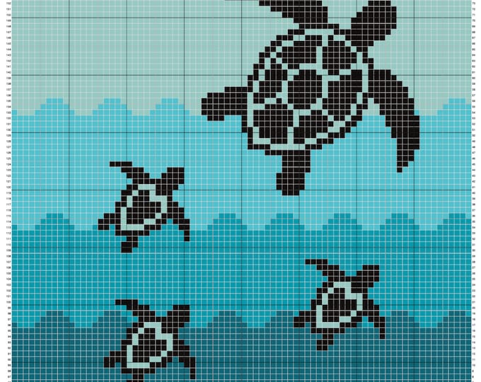 BUNDLE - Ocean Animals (sea Turtle - Dolphin- Baby Turtles - Manatee ...