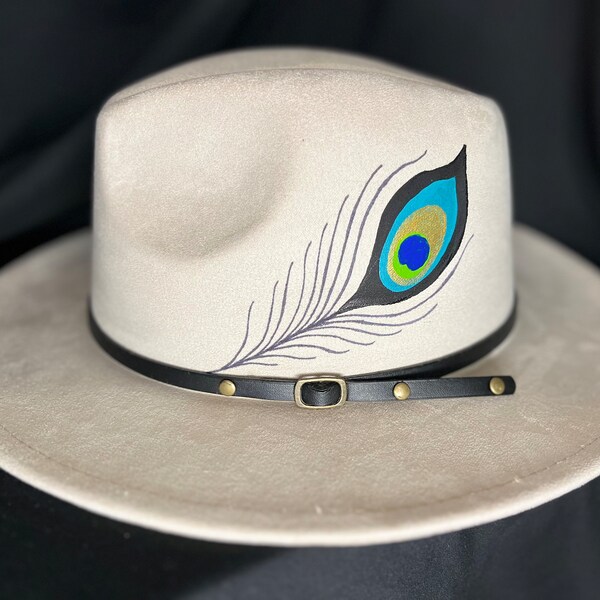 Feathered Fedora - Etsy