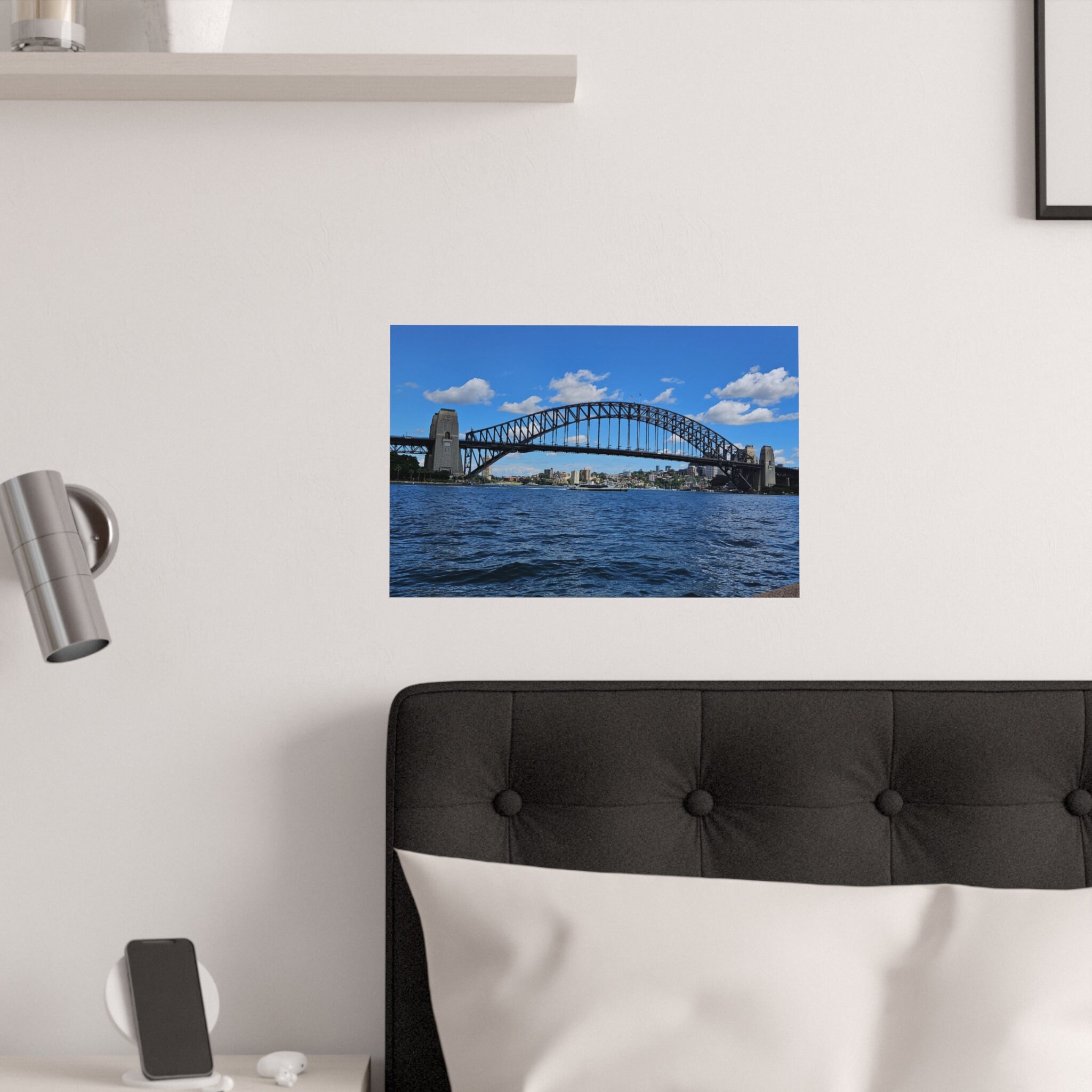 The Sydney Bridge Satin Poster - Etsy