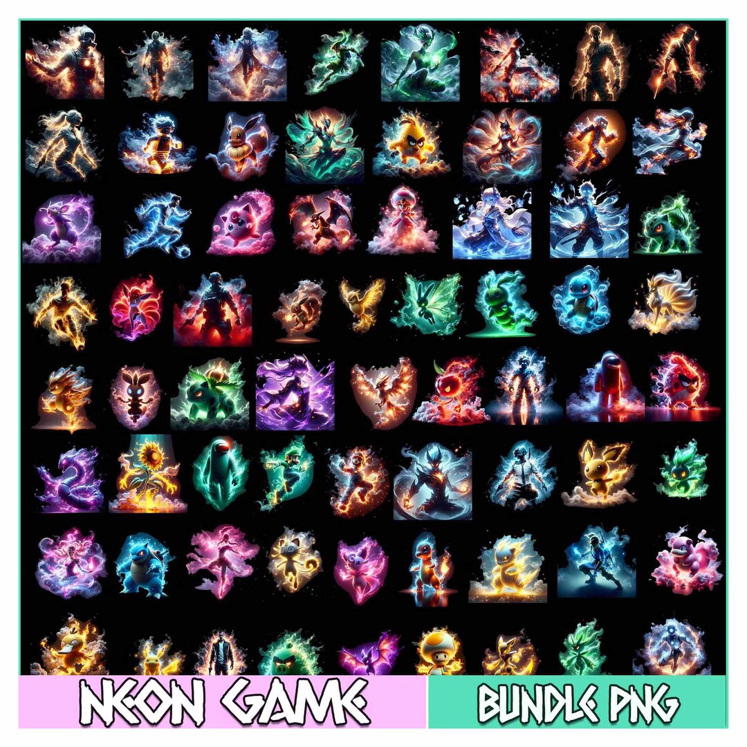 Neon Gamer Svg Bundle, Funny Gamer Svg, Gamer Svg, Video Games Svg ...