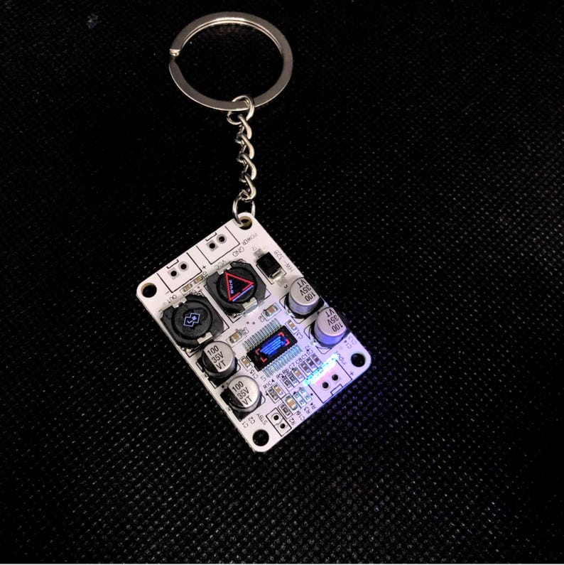 Cyberpunk Style Micro Circuit Board Keychain - Etsy