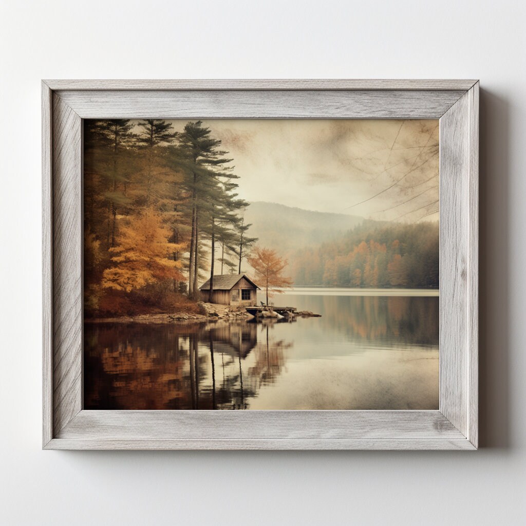 Cabin Inspired Poster|cabin in the Woods Print|cabin Prints|cabin Vibe ...