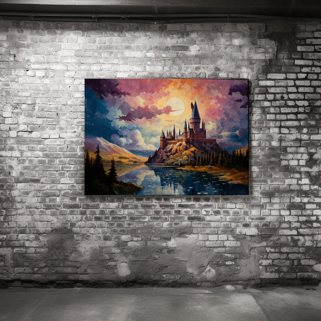 Wizarding Inspired Poster|magical Wizard School Print|potter Prints ...