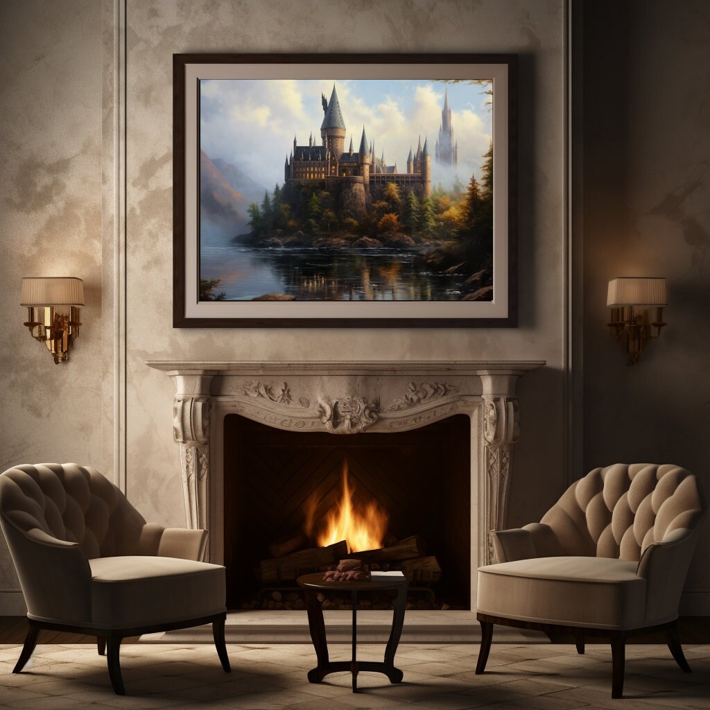 Wizarding Inspired Poster|magical Wizard School Print|potter Prints ...