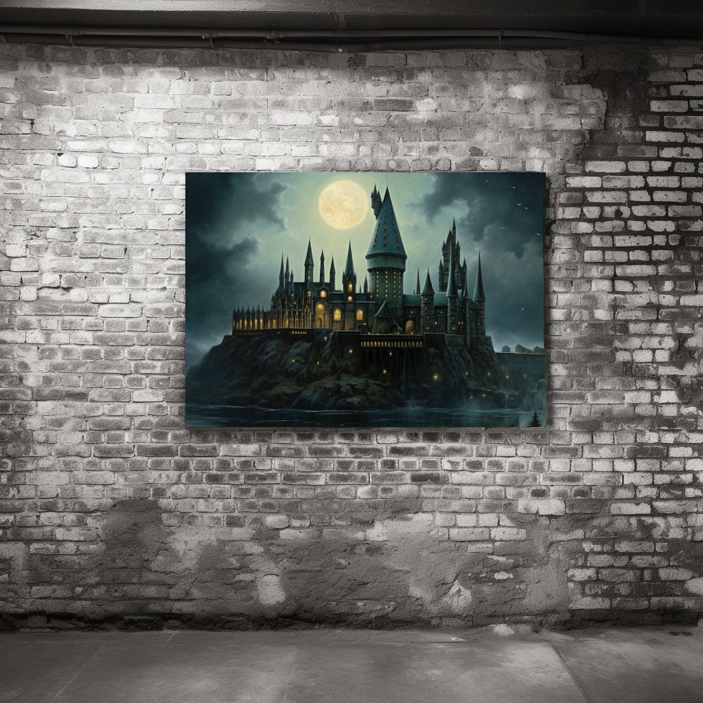 Wizarding Inspired Poster|magical Wizard School Print|potter Prints ...