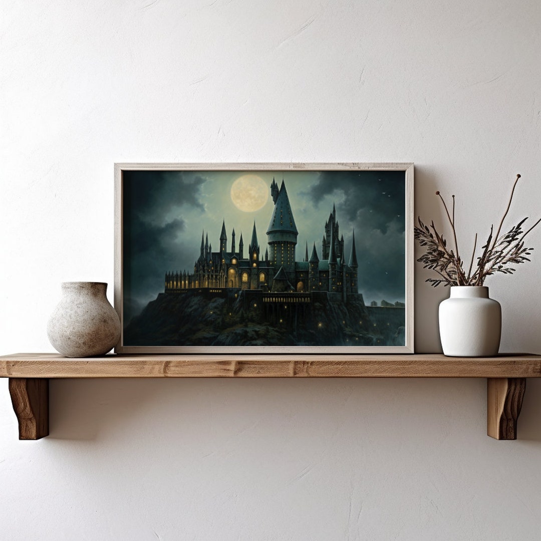 Wizarding Inspired Poster|magical Wizard School Print|potter Prints ...