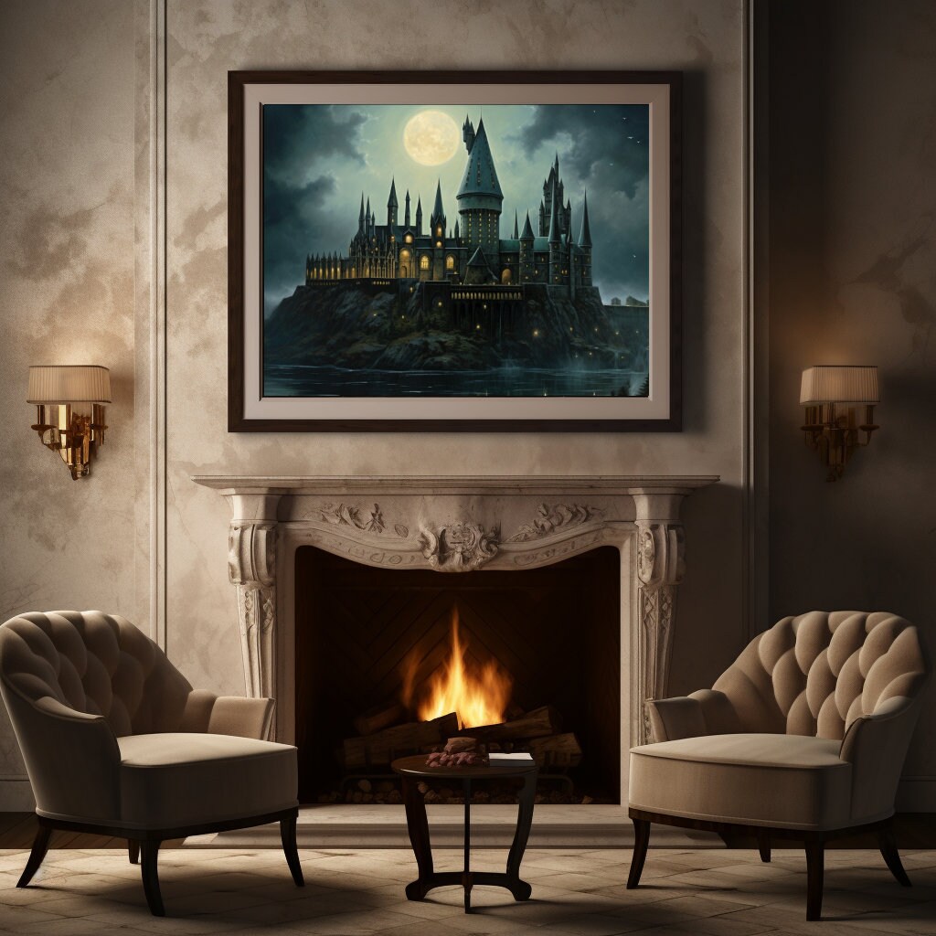 Wizarding Inspired Poster|magical Wizard School Print|potter Prints ...