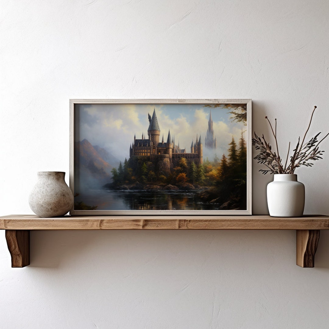 Wizarding Inspired Poster|magical Wizard School Print|potter Prints ...