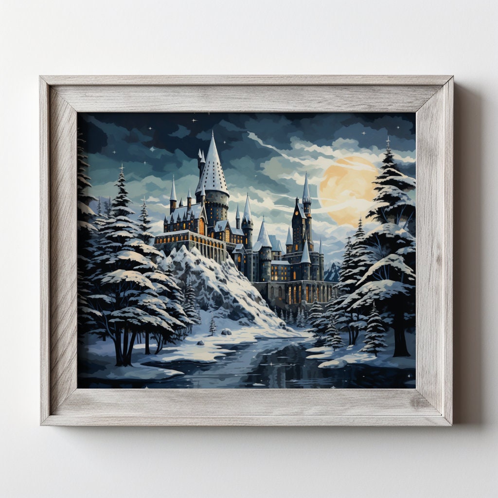 Wizarding Inspired Poster|magical Wizard School Print|potter Prints ...
