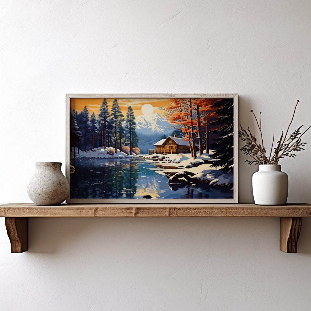 Cabin Inspired Poster|cabin in the Woods Print|cabin Prints|cabin Vibe ...