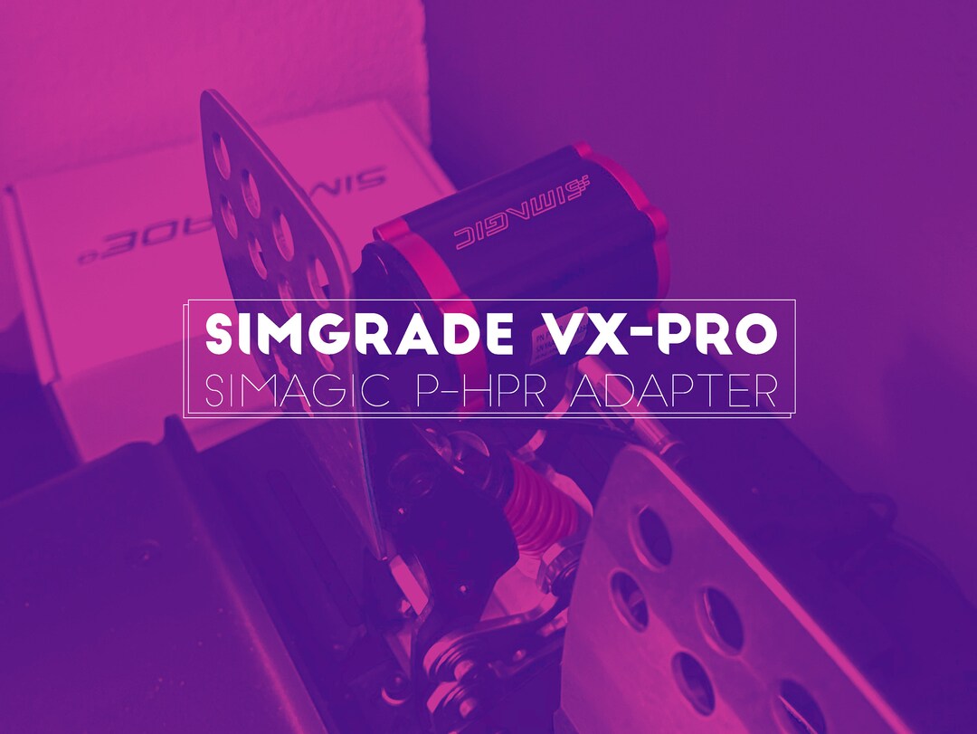 SIMAGIC P-HPR Haptic Shaker Reactor Adapter Mount for Simgrade Vx-pro ...