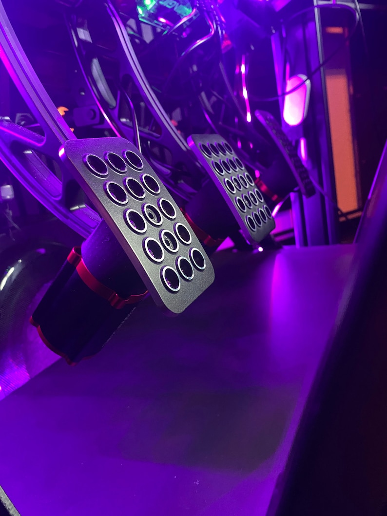 SIMAGIC P-HPR Haptic Shaker Reactor Adapter Mount for ASETEK Pedals - Etsy