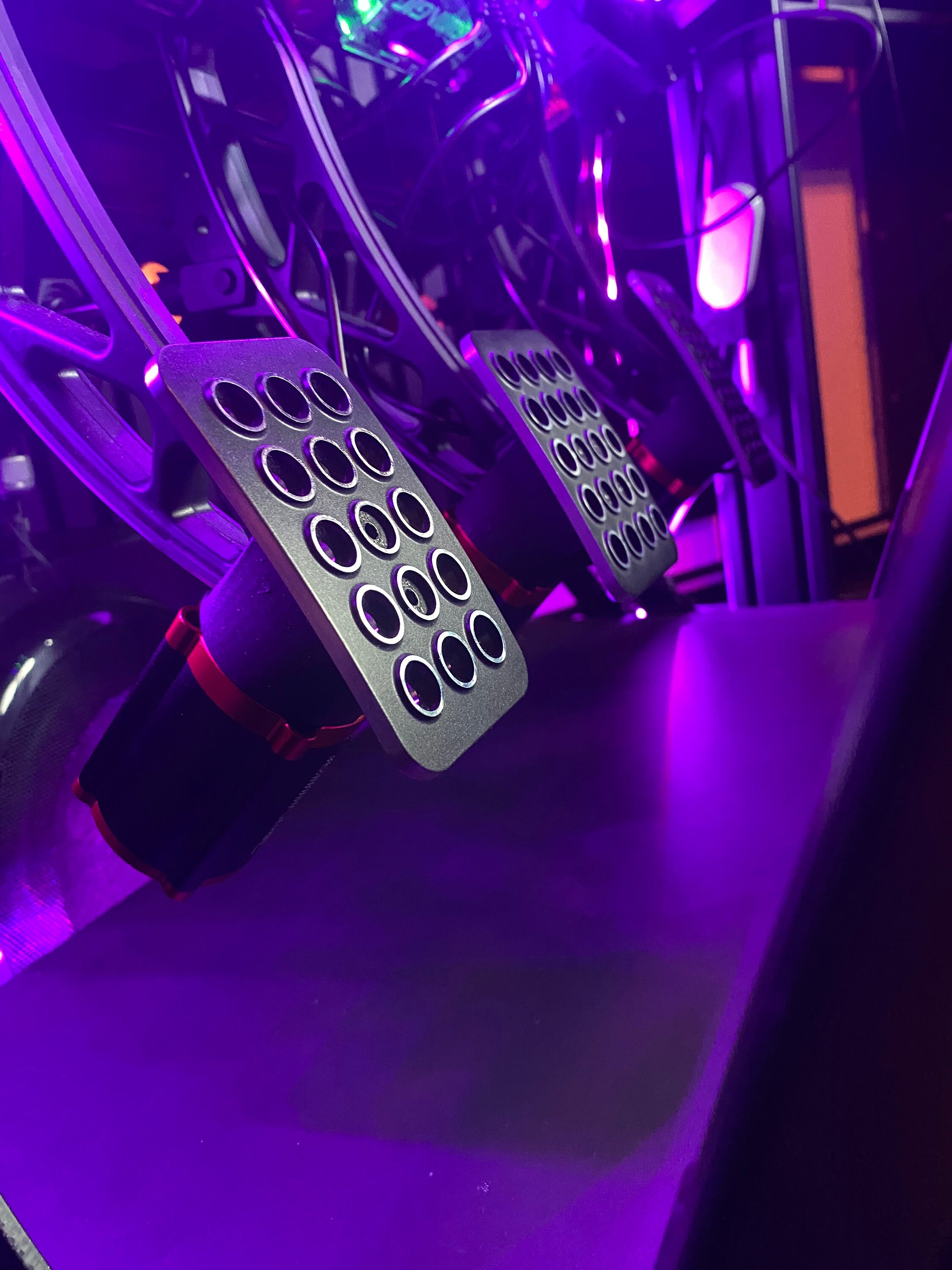 SIMAGIC P-HPR Haptic Shaker Reactor Adapter Mount for ASETEK Pedals - Etsy