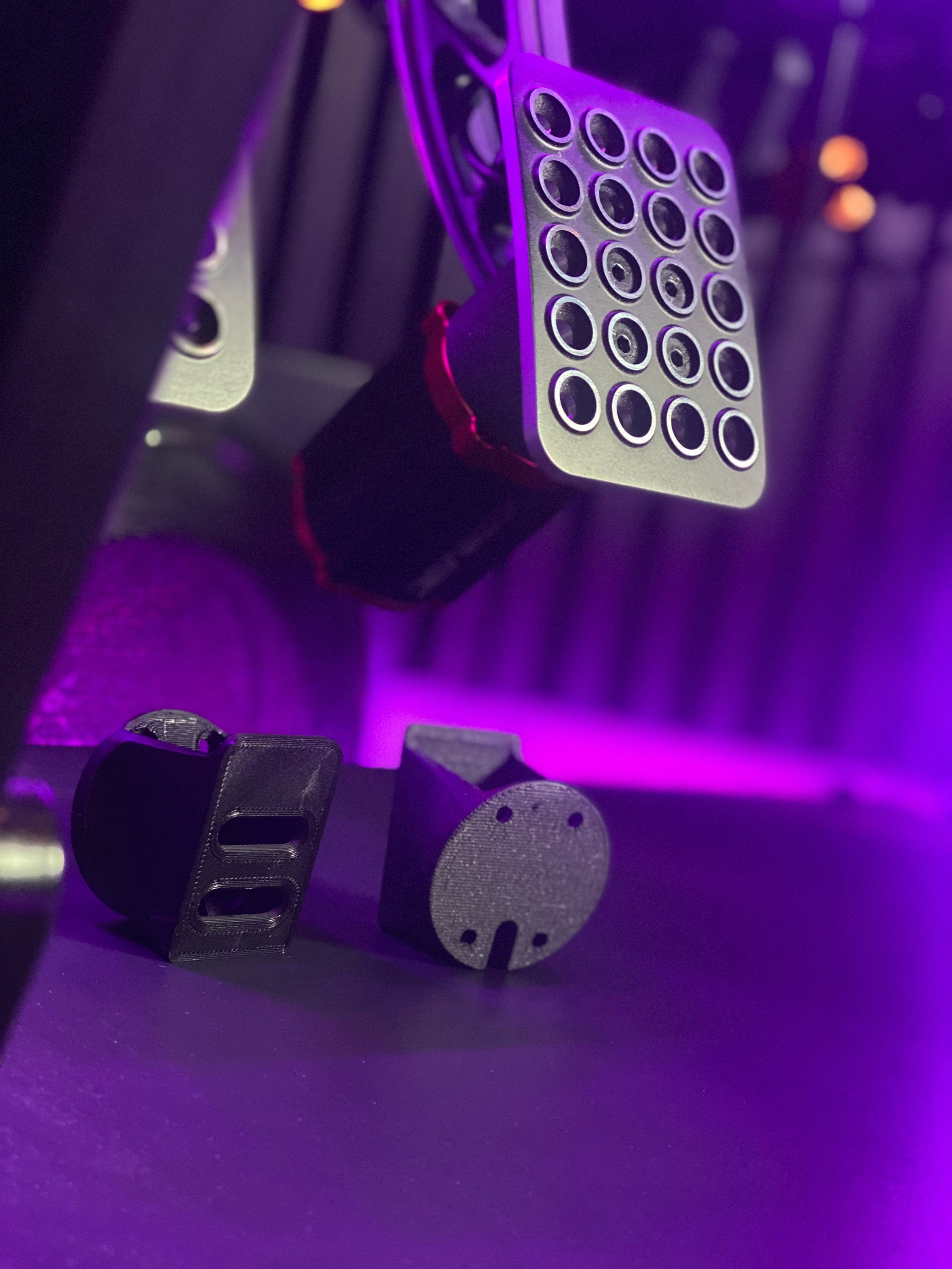 SIMAGIC P-HPR Haptic Shaker Reactor Adapter Mount for ASETEK Pedals - Etsy