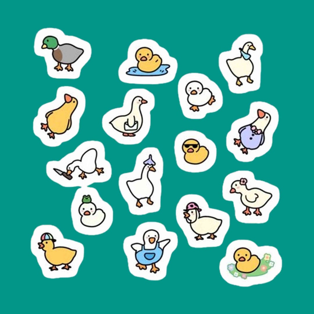 The Ducks for Sticker Packs Set - Etsy