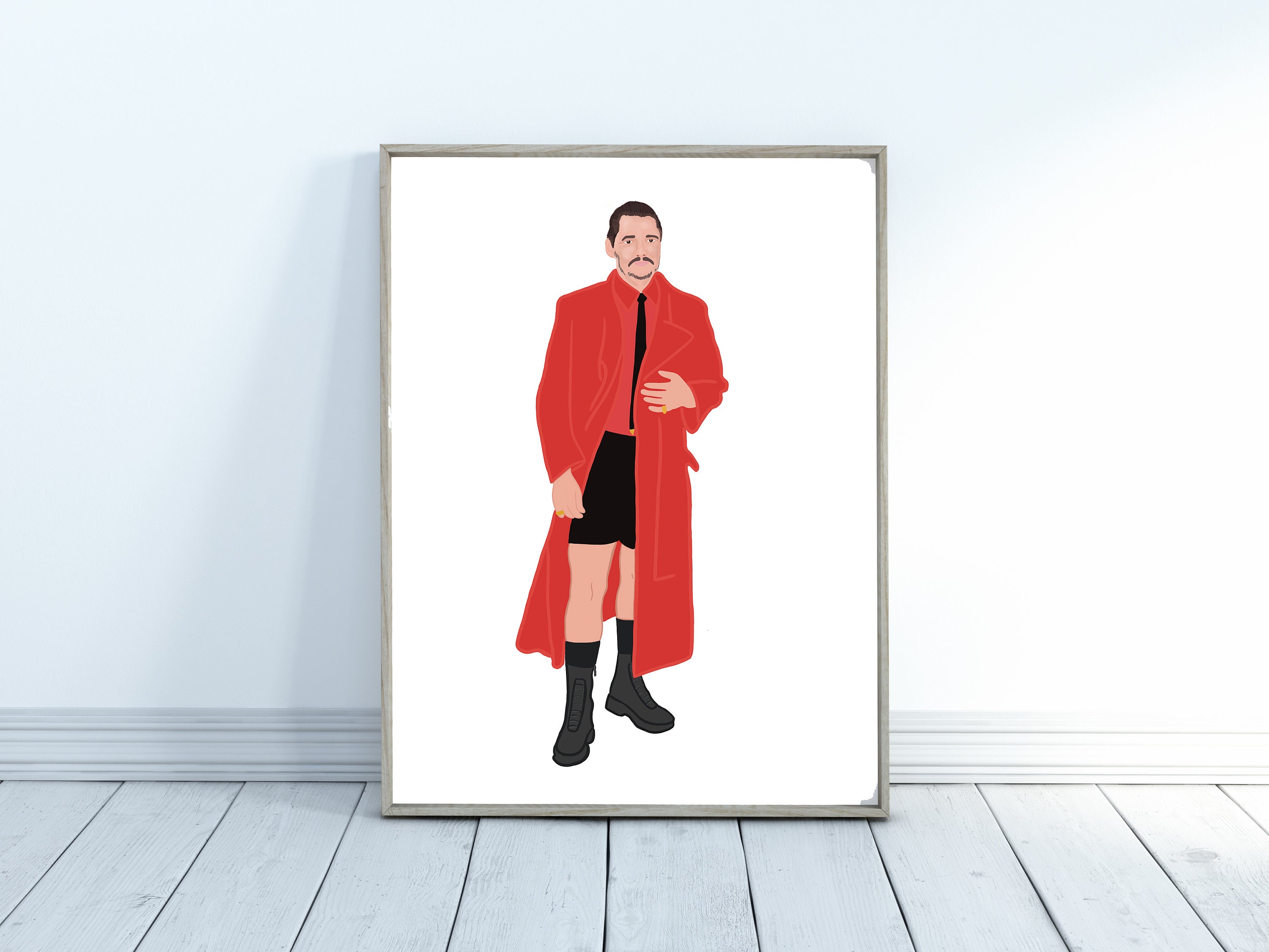Pedro Pascal Knee Print, Met Gala, Celebrity Poster, Wall Art - Etsy