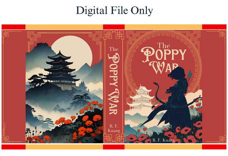 The Poppy War Dust Jacket | Digital Download - Etsy