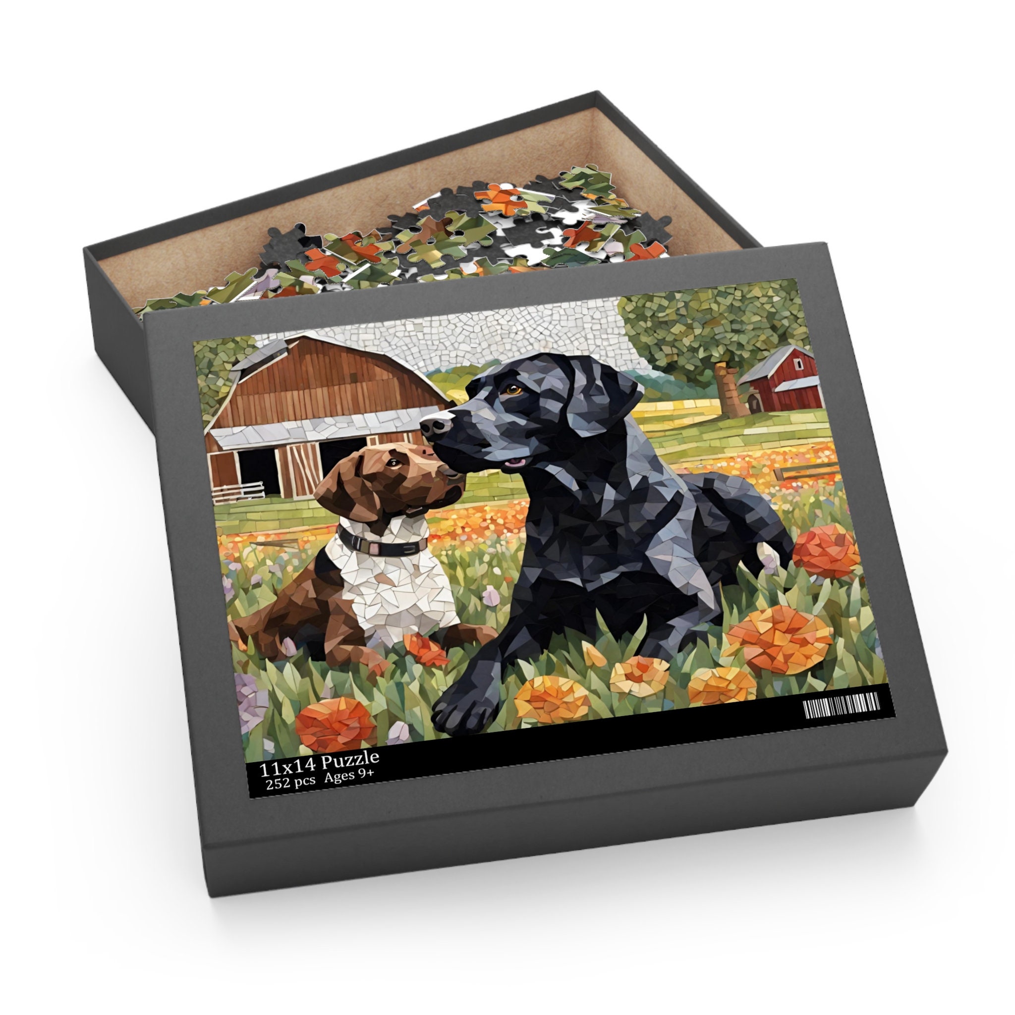 Puzzle Labrador Dog Lover Puzzle Gift Birthday Adult Puzzle Dog Owner ...