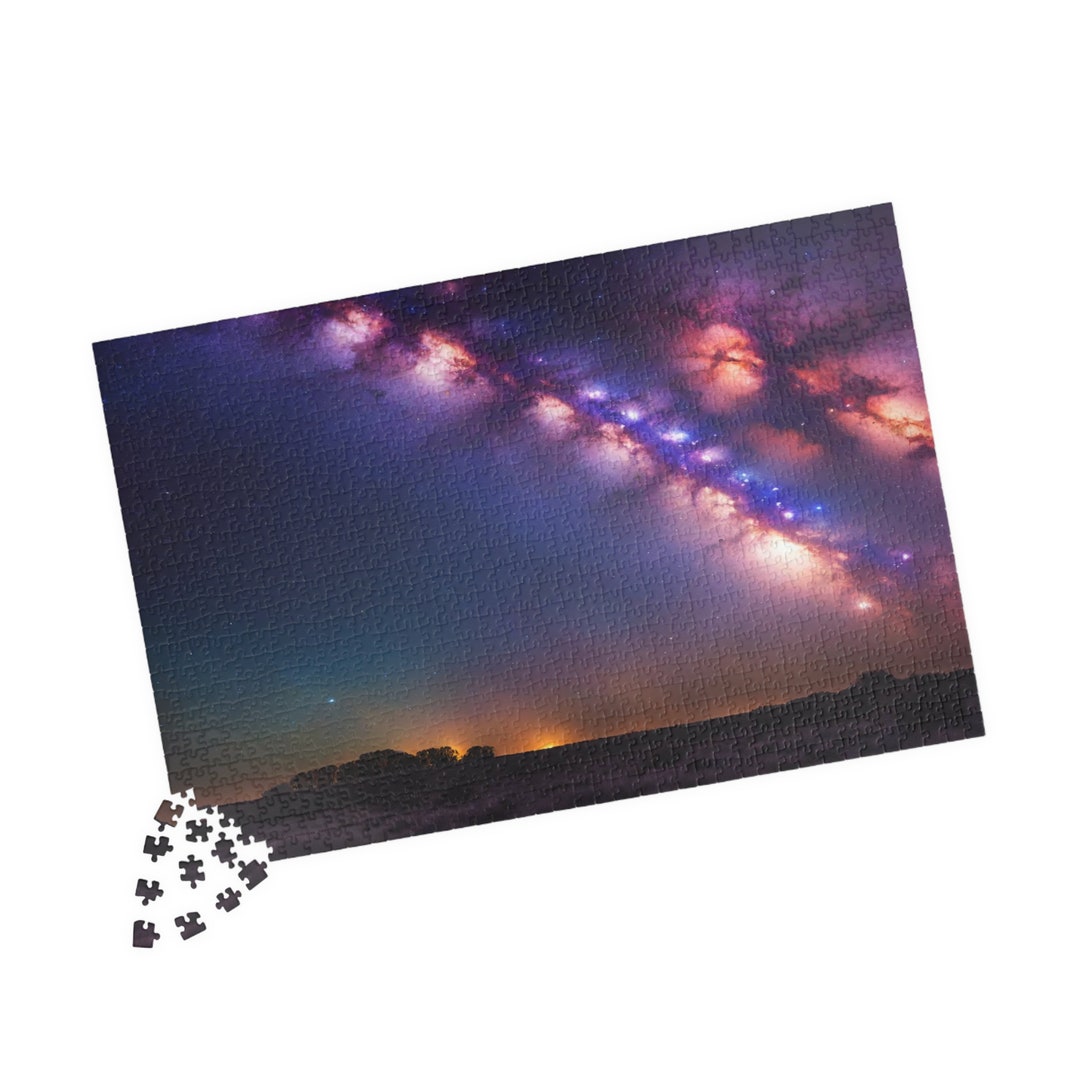 Space Puzzle Milky Way Universe Puzzle Adult Birthday Adult Puzzle ...