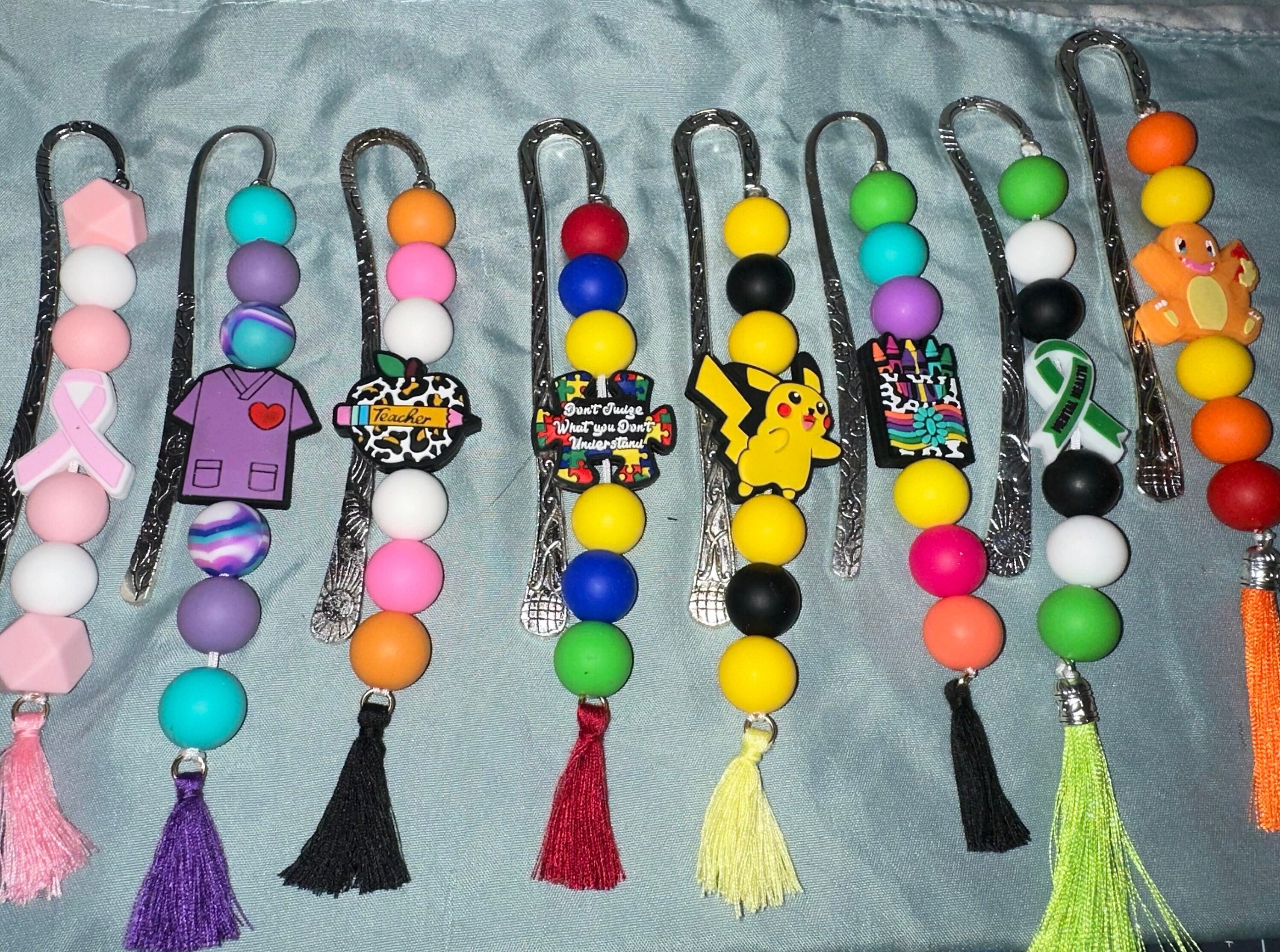 Beaded Bookmark - Etsy