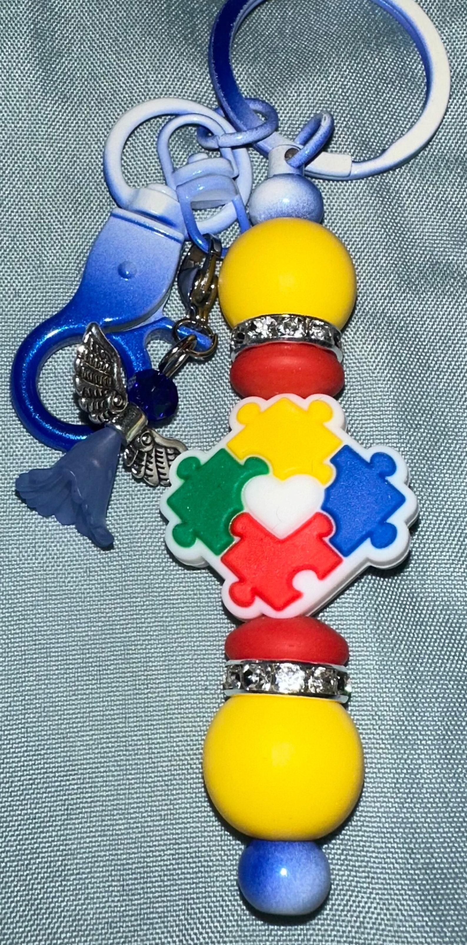 Straight Bar Keychain - Etsy