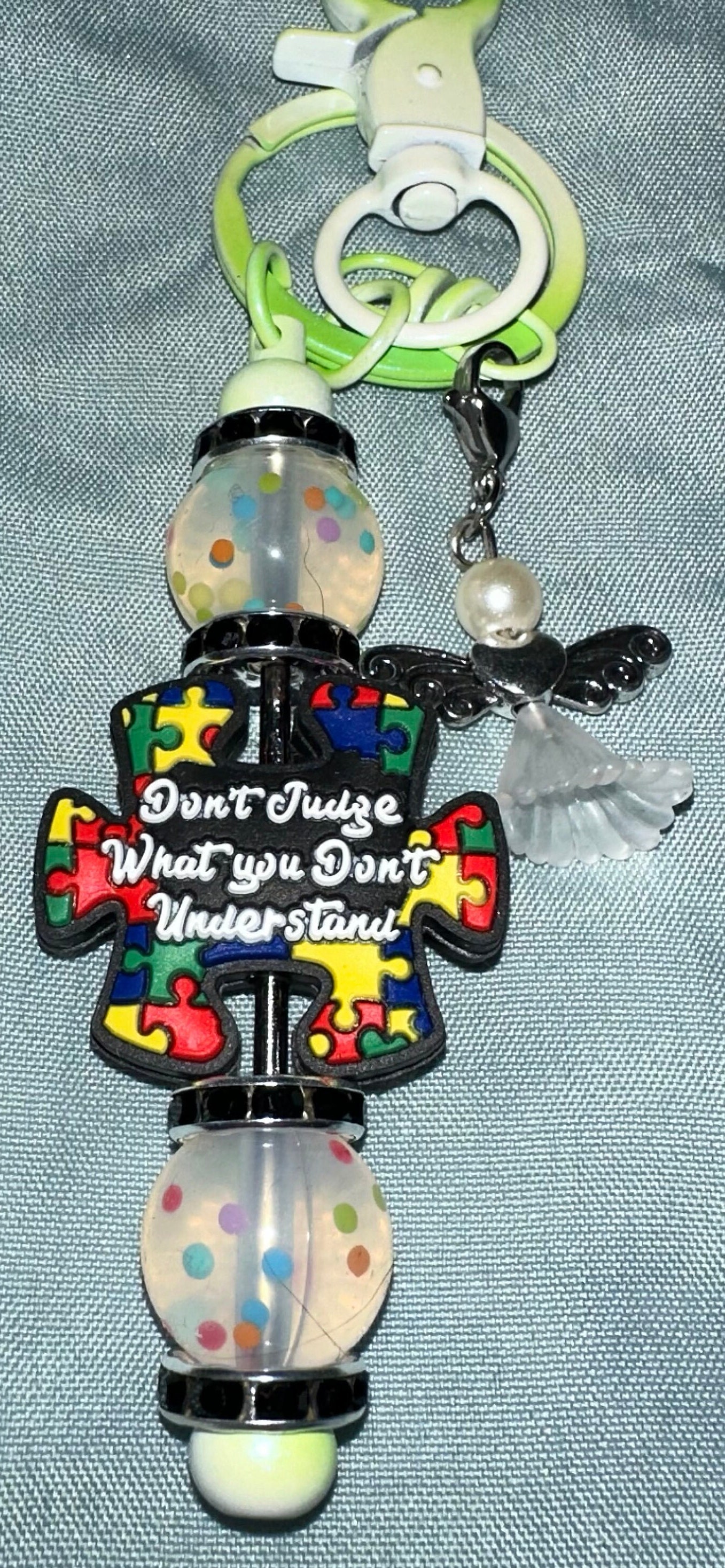 Straight Bar Keychain - Etsy