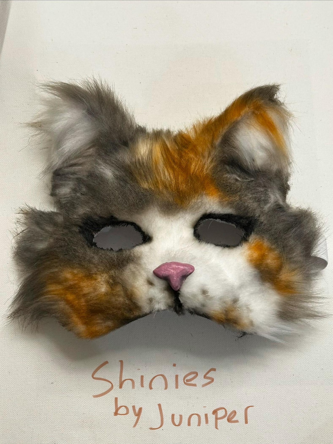 Fully Furred Calico Cat Mask for Therians, Furries, or for Fun! (PRICE ...