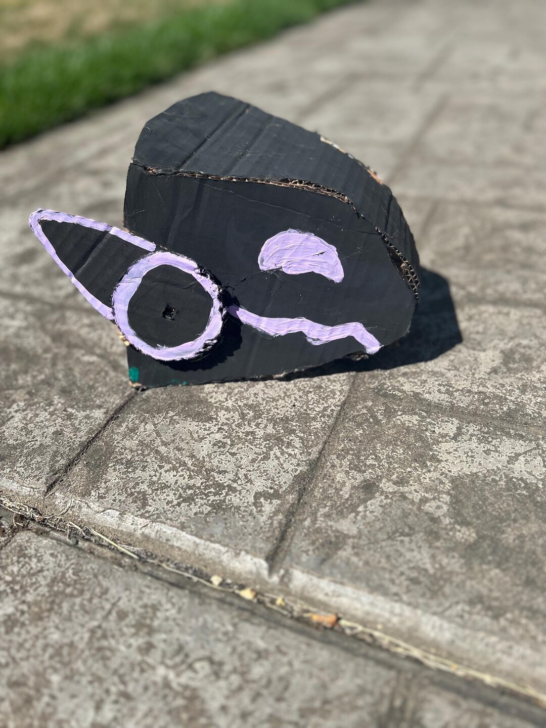 Cardboard Protogen Head :3 - Etsy