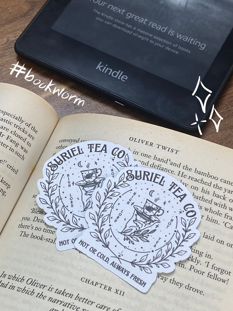 Prythian Map Sticker ACOTAR, Book Laptop Decals, Water Bottle Stickers ...